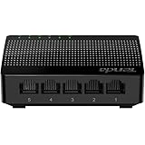 TP-Link LS1005G, Switch Gigabit no administrable, 5 puertos Gigabit, Diseño de escritorio, Plug ...