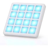 Amazon.com: M-VAVE Wireless MIDI Controller Pads, 4.1 * 4.1 Inch, 0.28 ...