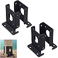 Wpbhk 4Pcs Adjustable 4x4 Wood Fence Pergola Post Base Brackets kit ...