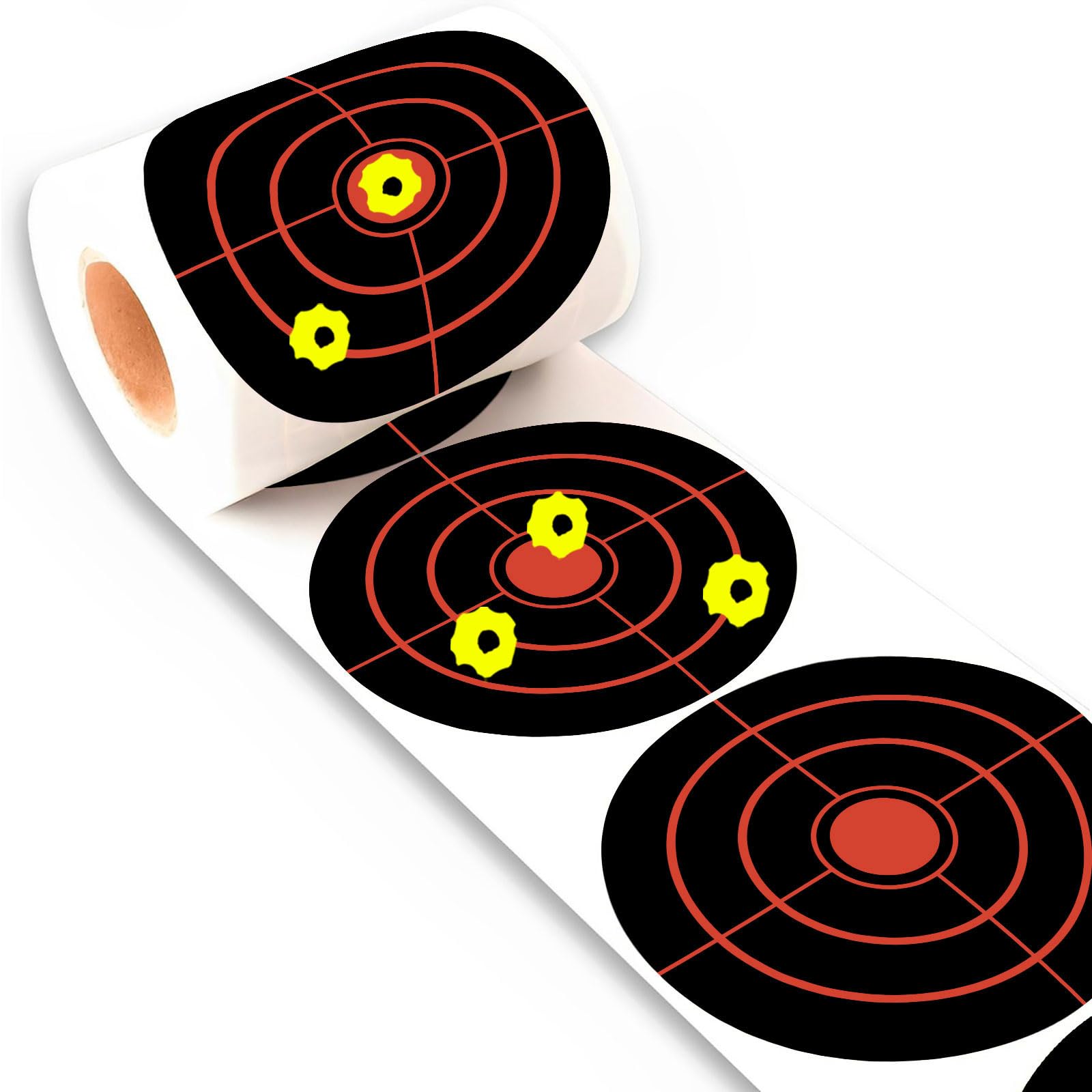 4 Inch-200 Pack Splatter Targets, Adhesive Shooting Target Stickers for ...