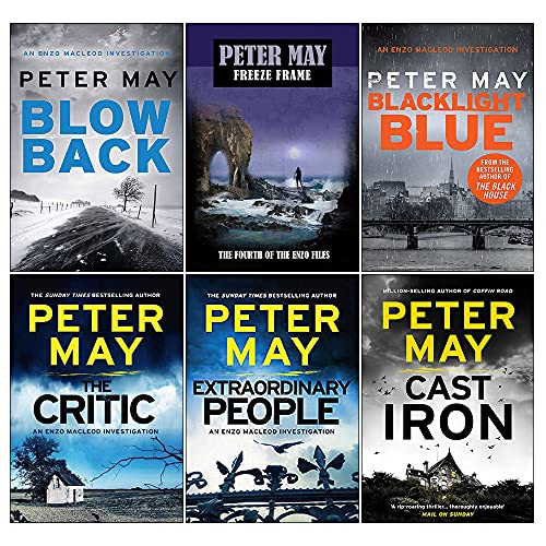 Enzo Files Series Books 1 - 6 Collection Set by Peter May ...