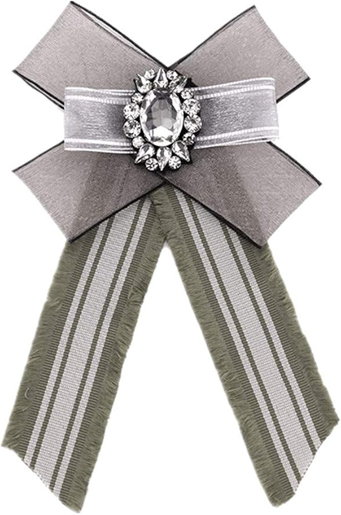 zhppac Imperdibles Broches para Ropa Mujer Broche de Lazo Pre Atado De ...