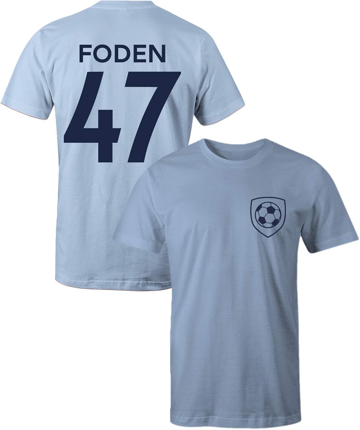 Phil Foden 47 Club Style Player Football T-Shirt: Amazon.co.uk: Clothing
