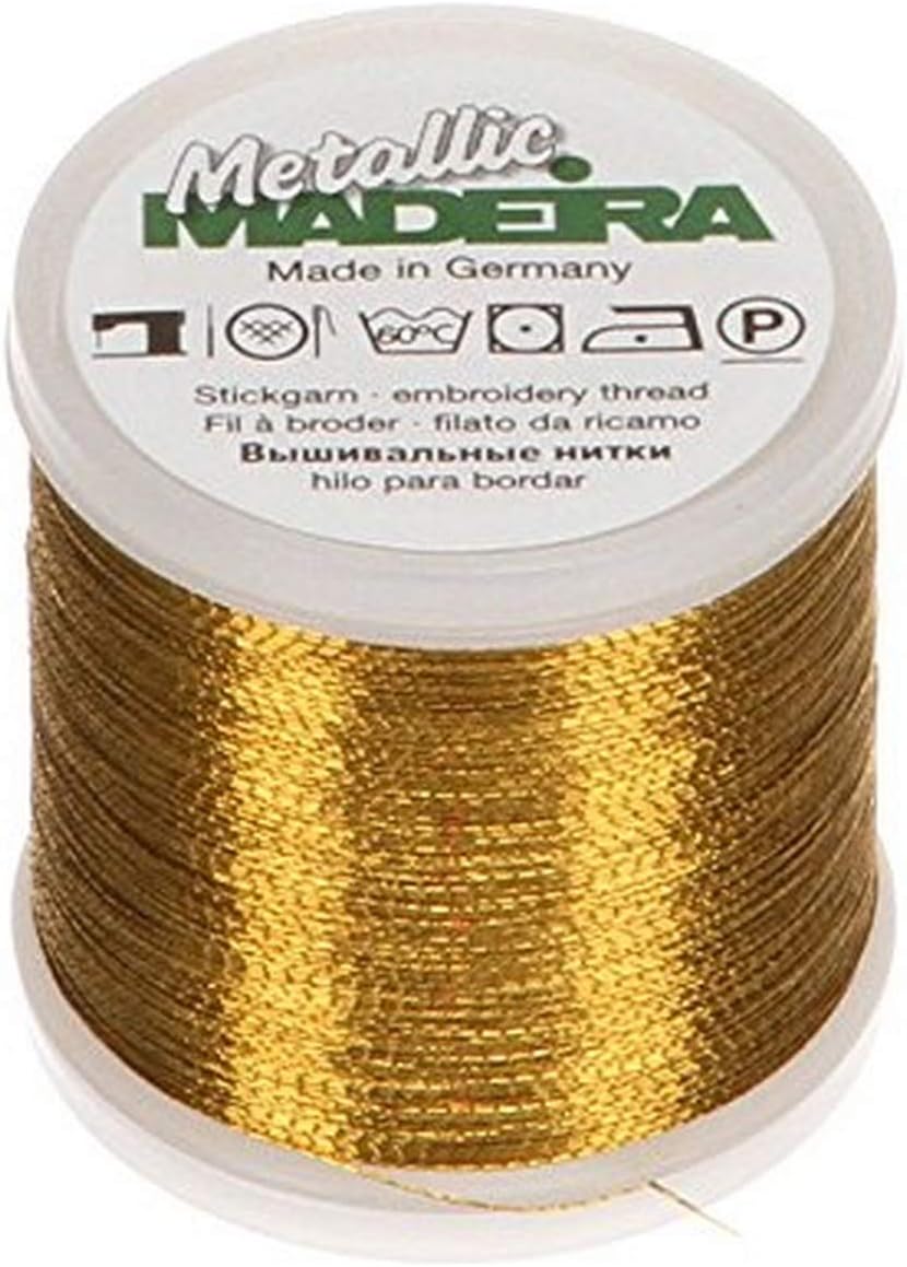 MADEIRA Metallic No. 40 200m Gold-8, Gold-8: Amazon.de: Küche & Haushalt