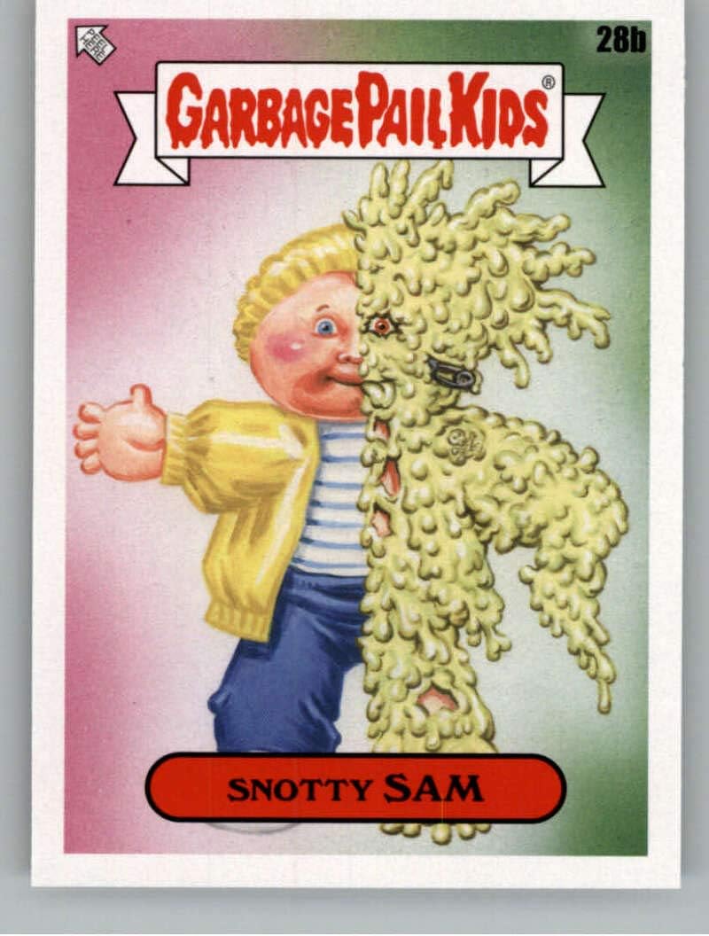 2020 Topps Garbage Pail Kids 35th Anniversary Series 2#28B SNOTTY SAM ...