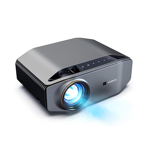 Mini Projector with WiFi and Bluetooth, Portable Projector Native 1080P ...
