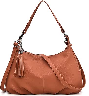 Amazon.com: Small Hobo Bags for Women Double Layer Zip Purses and ...