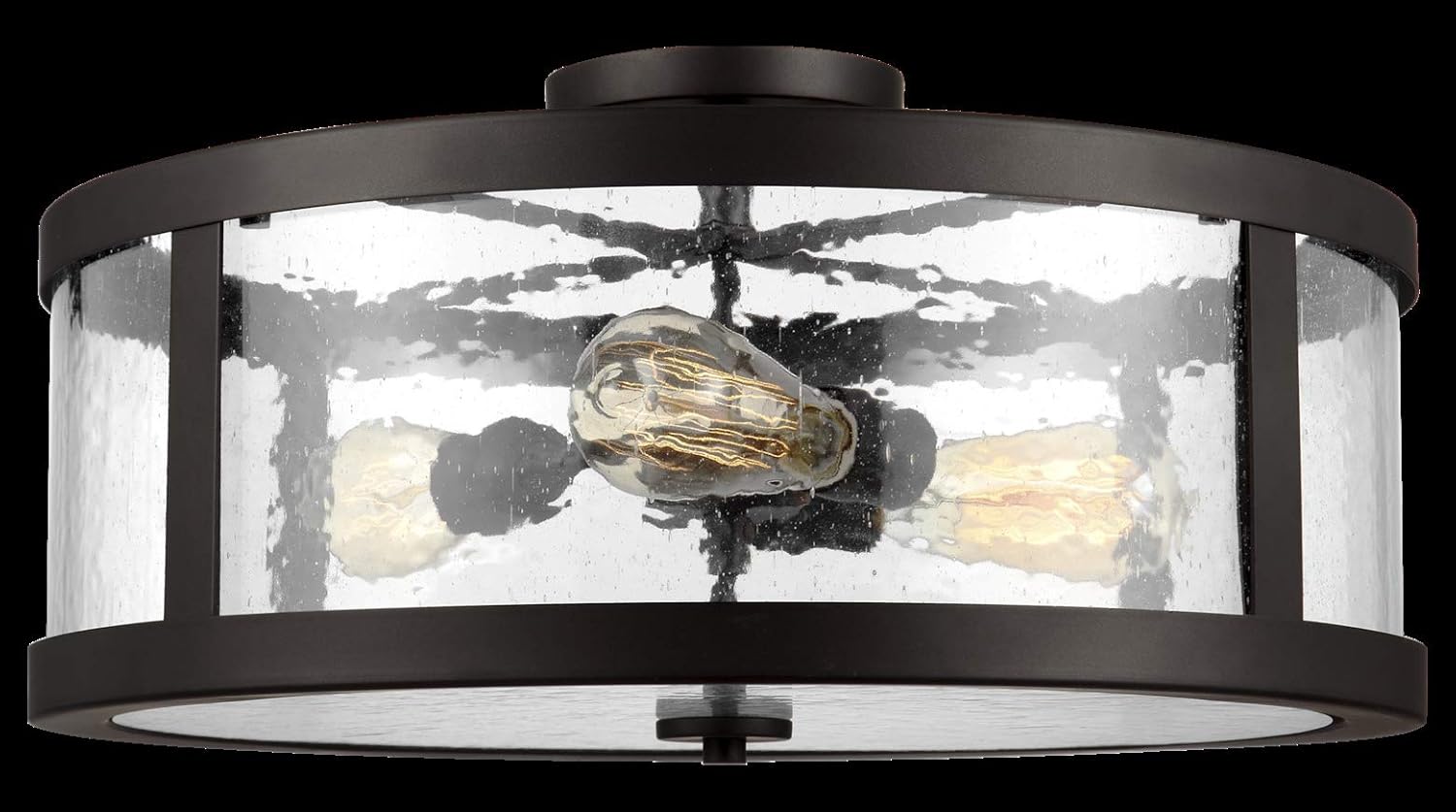 3 - Light Semi Flush Mount - - Amazon.com