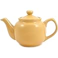 Amazon.com | Ceramic Yellow Classic 2 Cup Teapot: Teapots