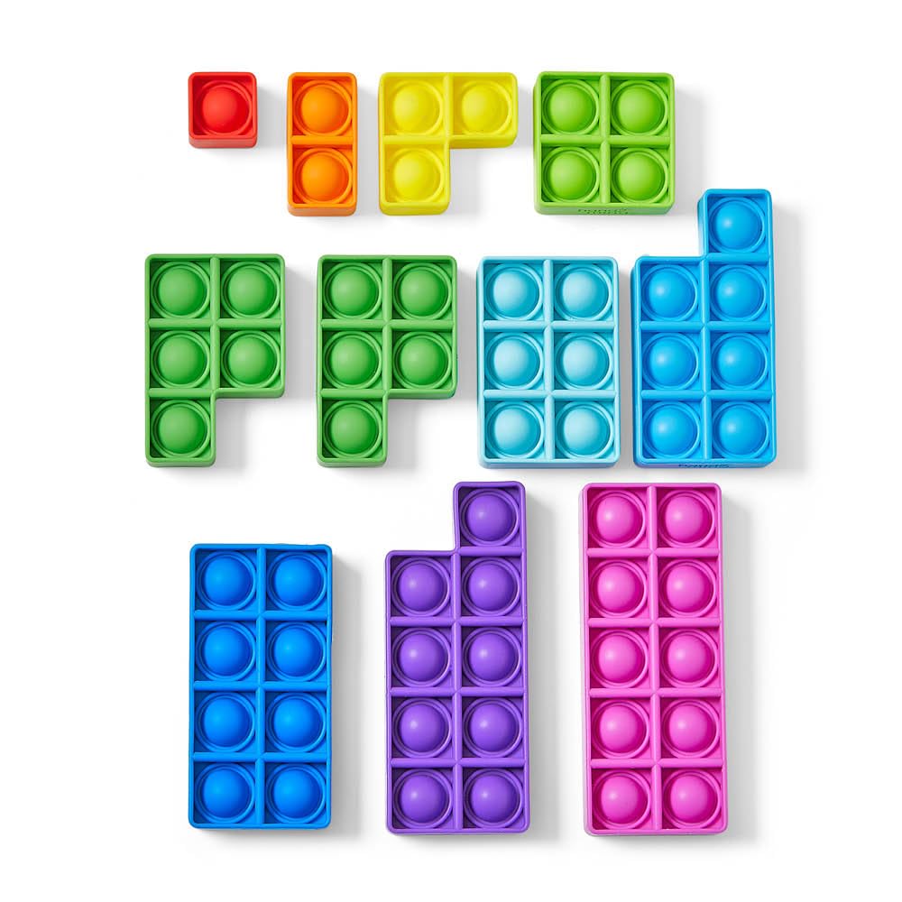 hand2mind Early Numeracy Sensory Bubble Poppers, Push Pop Fidget Toys ...