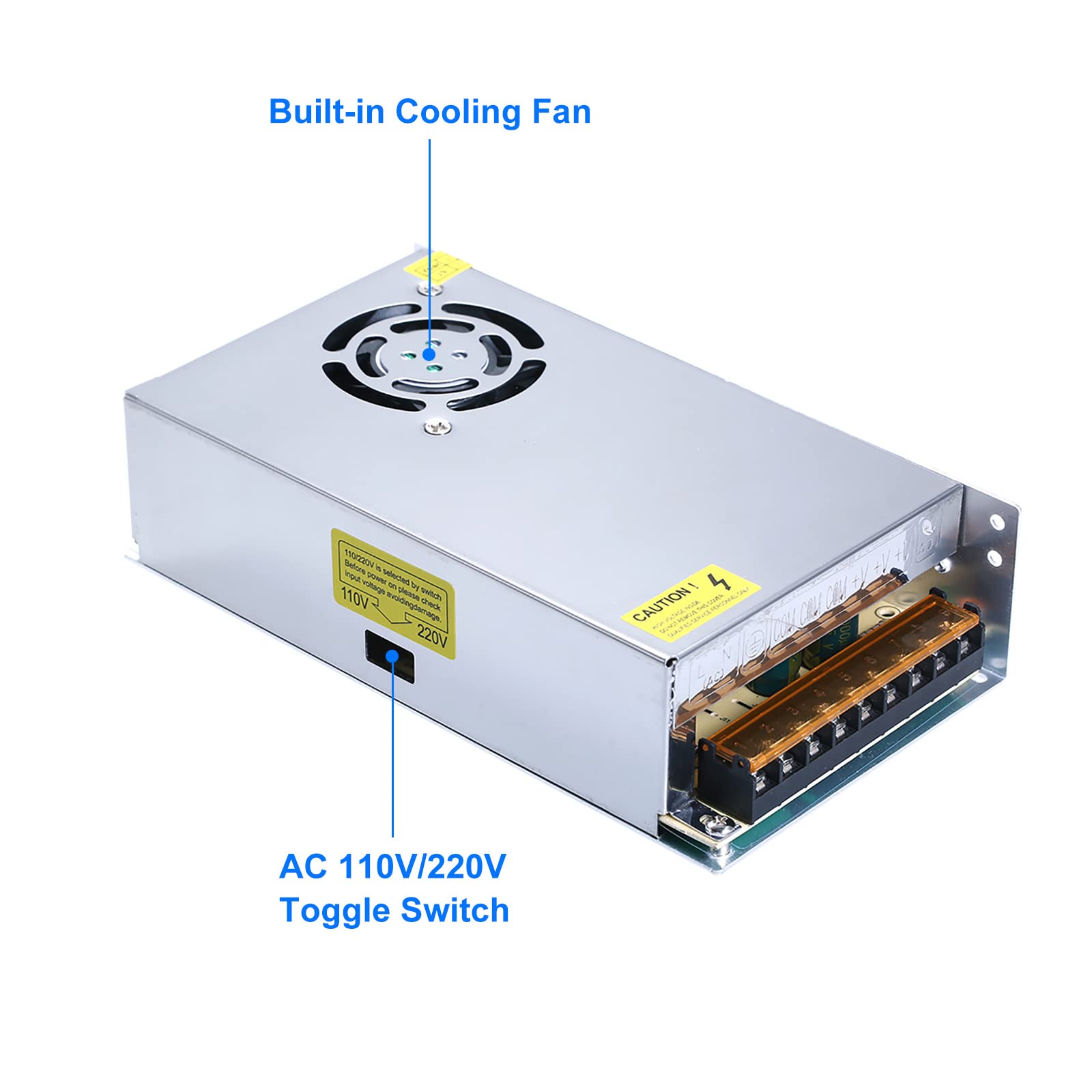 Mua 24v 10a Power Supply,Universal Regulated Switching Transformer Adapter for LED Strip Lights ...