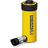 Enerpac RCS-101 Single-Acting Low-Height Hydraulic Cylinder with 10 Ton Capacity, Single Port, 1 ...