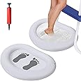 Amazon.com: 2 Pack Inflatable Pool Foot Bath Basin-Folding Pool Foot ...