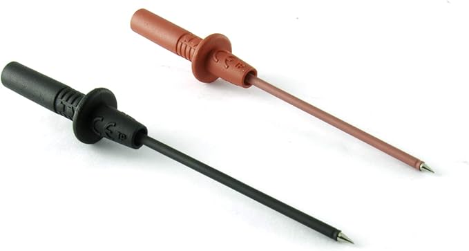 CDL Micro DMM-PLI-02 Multimeter Long Needle Point Insulated Test Probes ...