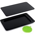 Amazon.com: Ace and Olive Meat Defrosting Tray with Drip Pan - Quick ...