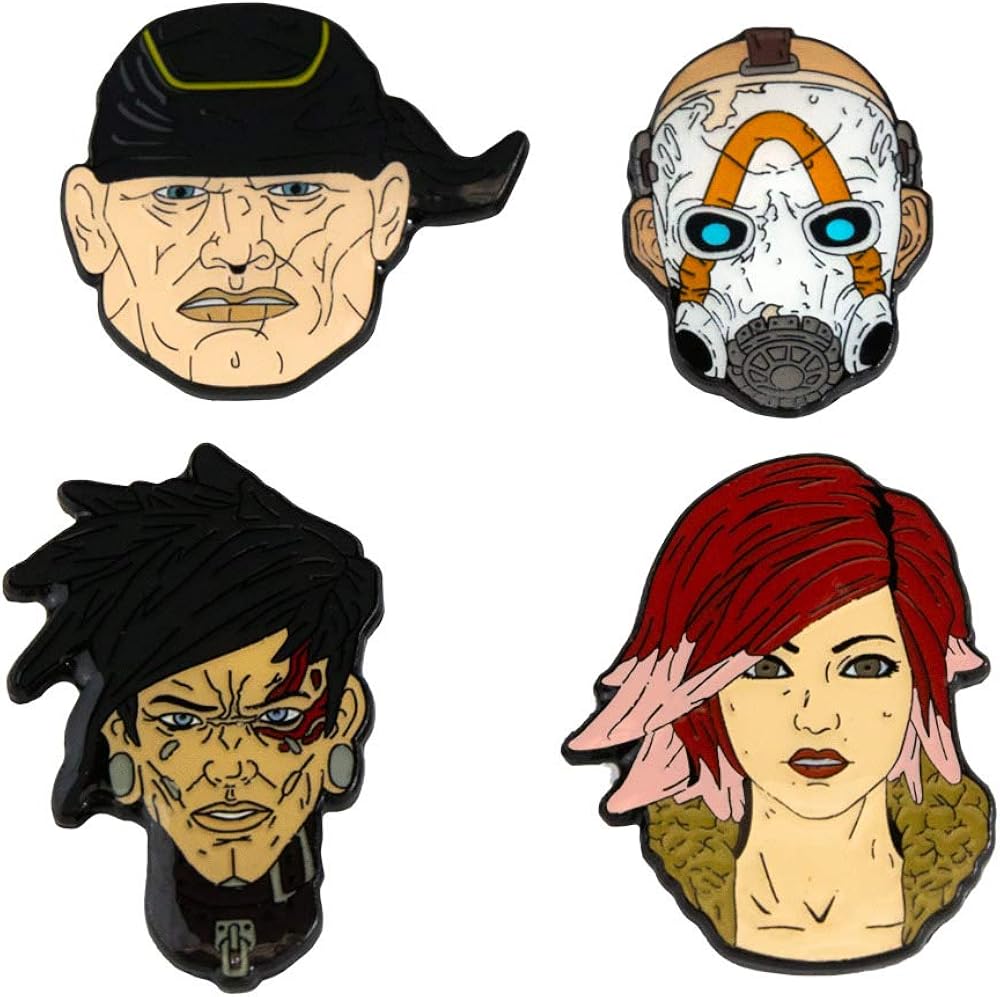 Official Borderlands 3 Merchandise - Collector’s Pin Set at Amazon Men ...
