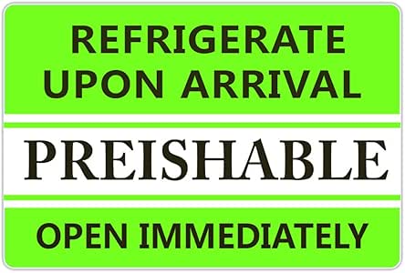 Amazon.com: YOUOK Self Adhesive Warning Shipping Mailing Labels ...