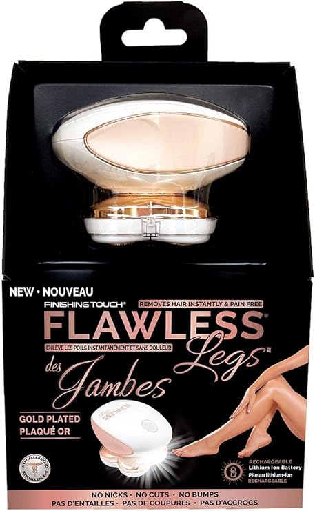 Finishing Touch Flawless Hair Remover for Legs, Blush, 1 count: Amazon ...
