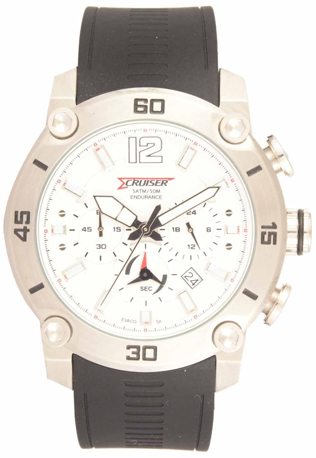 Buy Cruiser Multi Face C2131-GZWWC Chornograph Hardlex Men's Wrist ...