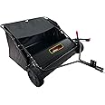 Amazon.com : Brinly 42" Tow-Behind Lawn Sweeper in Hammered Finish with ...