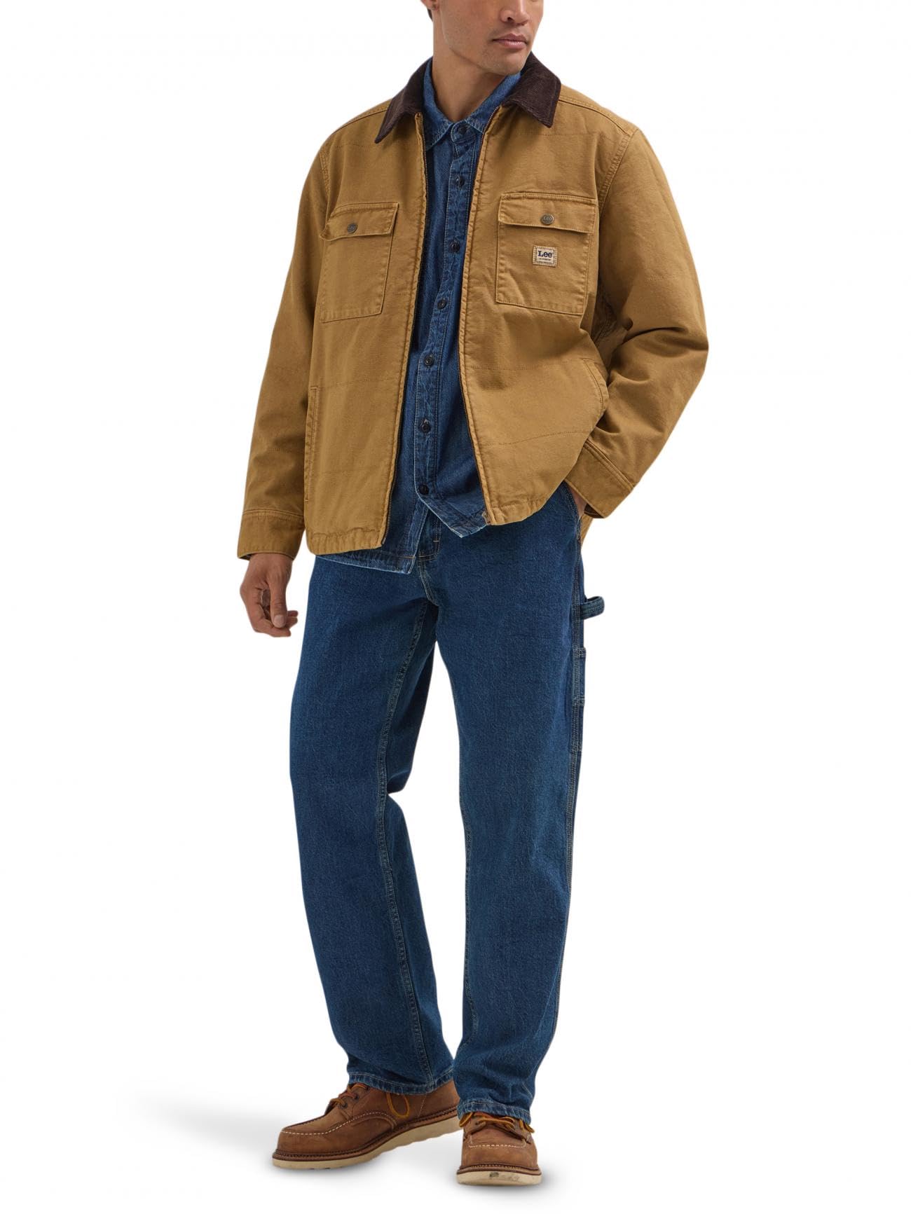 Lee Men's Workwear Quilted Jacket, Glazed Ginger for sale | Delran, NJ ...
