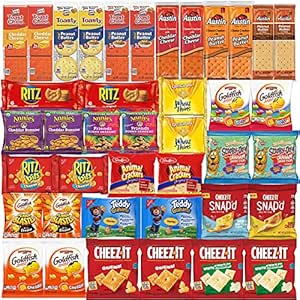 Amazon.com: Crackers Variety Pack Individually Wrapped Assortment ...