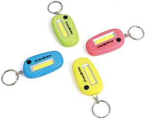 Amazon.com: EverBrite Keychain Flashlight, 4-pack Mini Ultra Bright Key ...