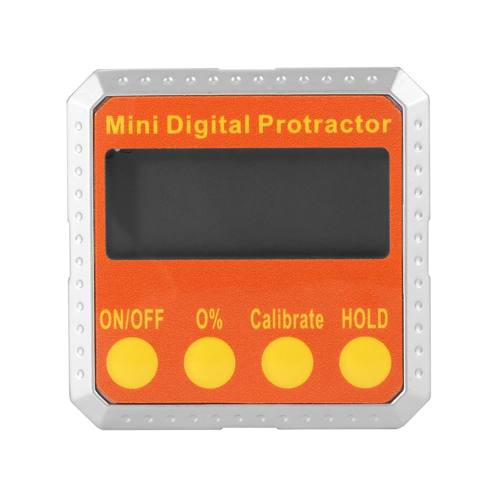 360° Magnetic Base Digital Inclinometer Mini Box Angle Gauge Protractor ...