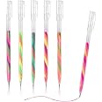 Amazon.com: NQEUEPN 6pcs Rainbow Gel Pens, Magic Gel Ink Pens Mixed ...
