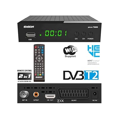 جهاز استقبال EDISION Picco T265 Full HD مصر | Ubuy