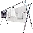 Amazon.com: JAUREE Clothes Drying Rack, 2M/79 Inches Stainless Steel ...