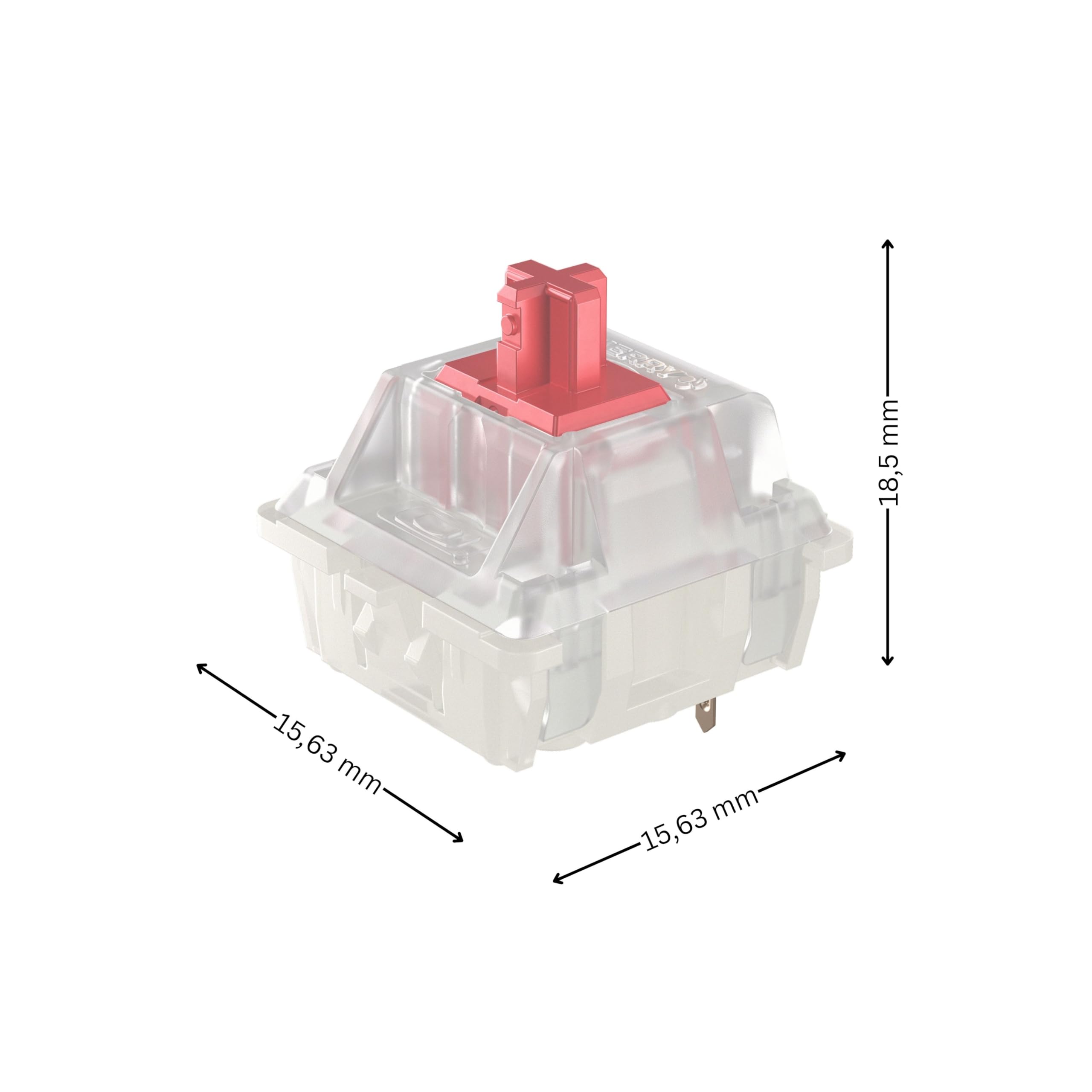 Mua CHERRY MX RGB Silent RED Switch Kit, 23 Mechanical Keyboard ...