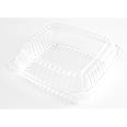 Amazon.com: Daxwell 8 x 8 x 3 Inch Hinged Clamshell Plastic (OPS) Take ...
