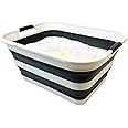 Amazon.com: SAMMART 42L (11.09 Gallons) Collapsible Plastic Laundry ...