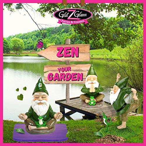 Zen Gnome and Zen Frog - Namaste– Tranquility and Peacefulness for Your ...