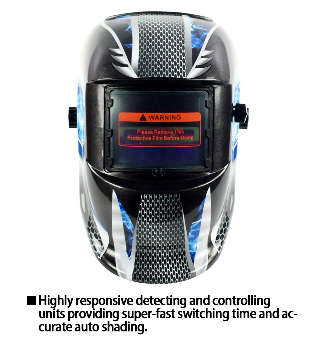 Mua Full Face Welding Mask Auto Darkening Welding Helmet Head ...