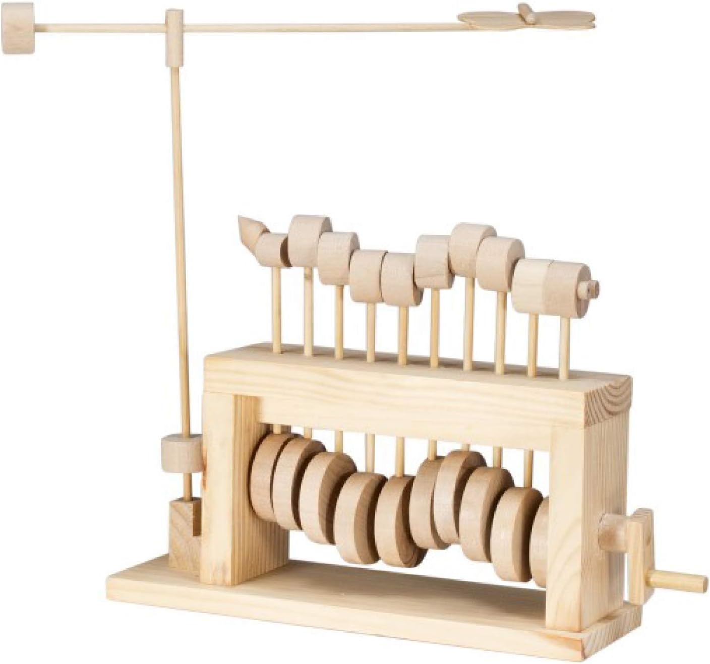 TIMBERKITS Caterpillar Automata Mechanical Wooden Puzzle-Model ...