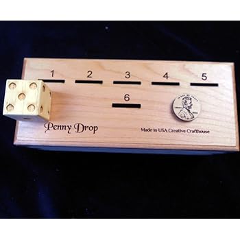 Amazon.com: Creative Crafthouse Penny Drop Game - Premium Version: Toys ...