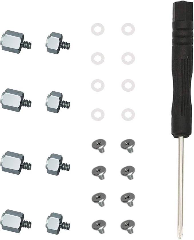 M.2 Nvme SSD Mounting Screws Kit for Asus Motherboards (M.2 SSD Screws ...