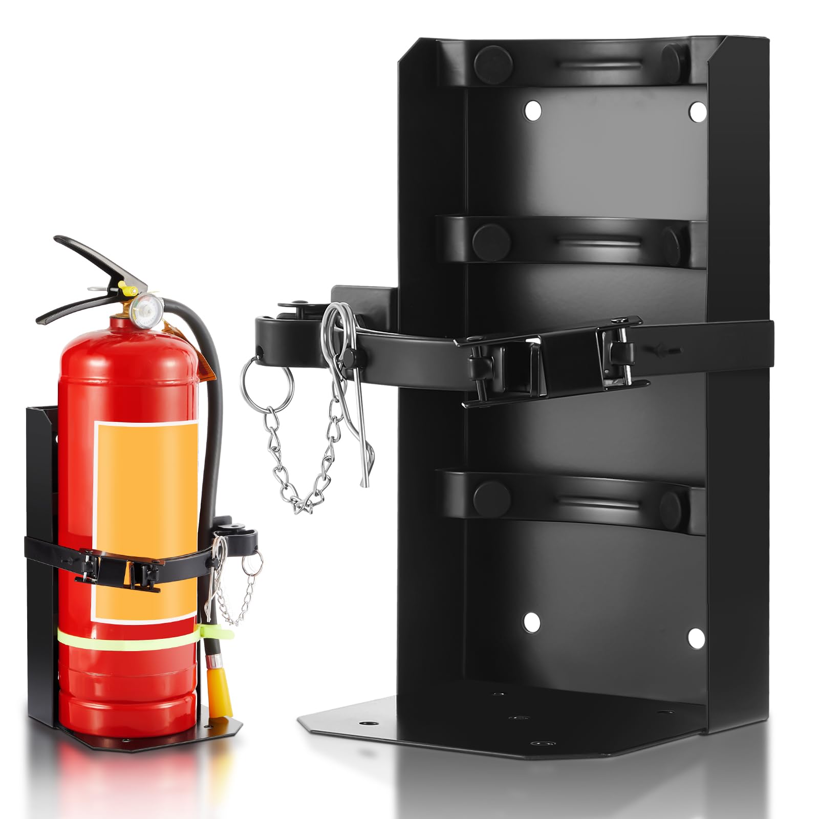 Zonon 1 Pcs Heavy Duty Fire Extinguisher Bracket Metal Fire ...
