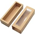 Amazon.com: 12 Pack Macarons Boxes Packaging, Brown Kraft Macaroon ...
