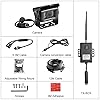 Haloview RD7-C Wireless Long Range Backup Camera for Truck/Trailer/Bus ...