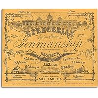 Spencerian Penmanship (Copybook #1): Platt Rogers Spencer ...
