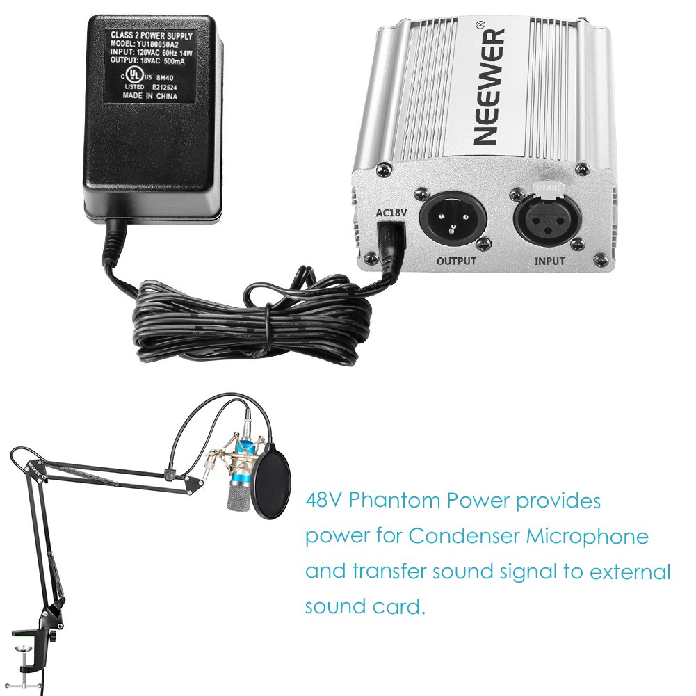 Mua Neewer NW-700 Professional Condenser Microphone Kit (Silver+Blue ...