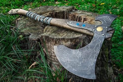 Kratos Axe, Leviathan Axe, God of War, Viking Axe, Cosplay Axe, Cosplay ...