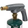 BLUEFIRE Powerful Propane Torch Head, Trigger Start Mapp Gas Turbo ...