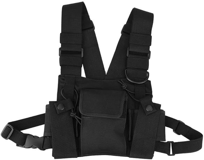 Amazon.com: Universal Radio Chest Pack, Nylon Radio Chest Harness Chest ...