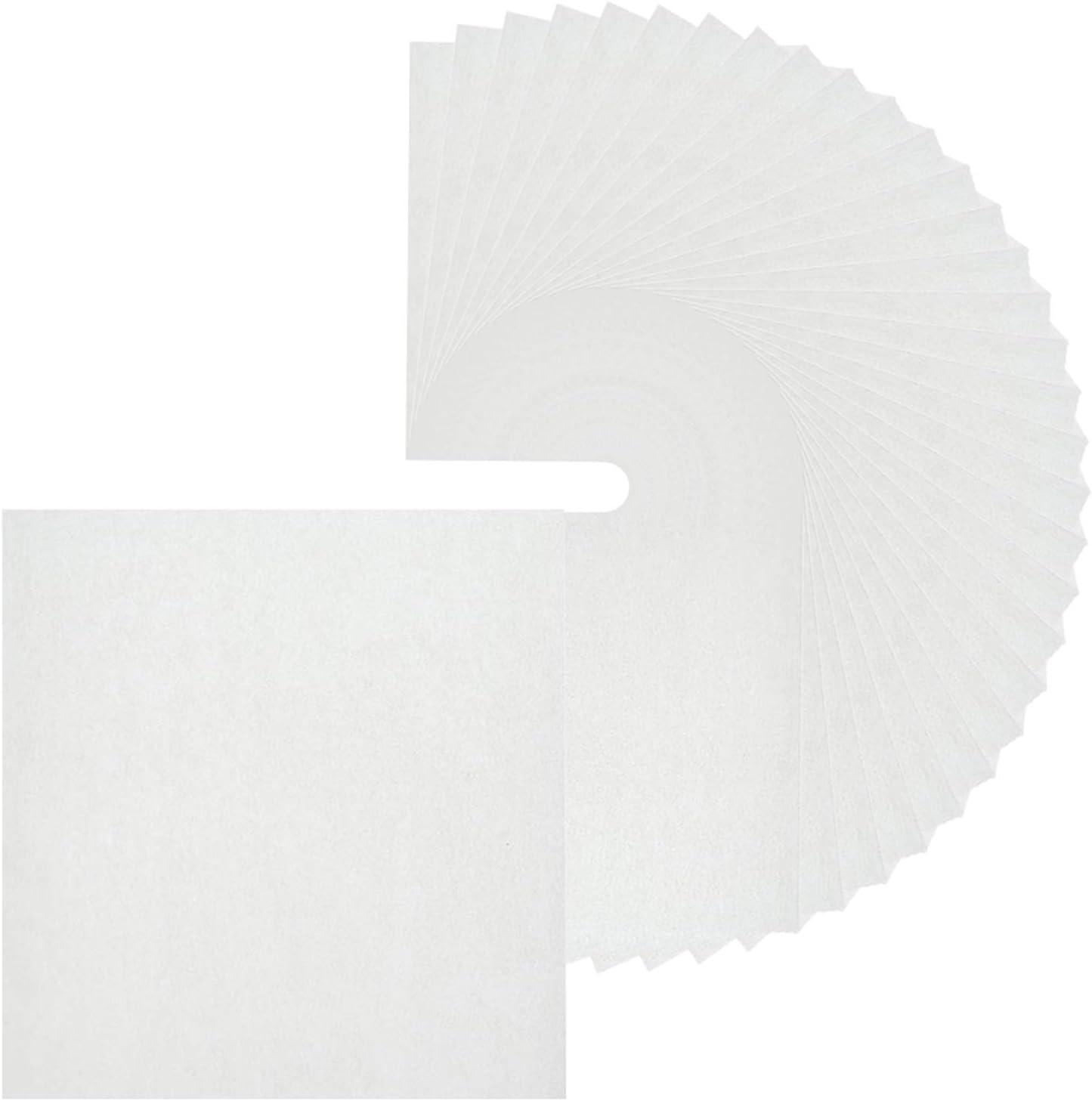 Square Baking Parchment Paper, 11X11 Inches, Set of 100, Nonstick Pre ...