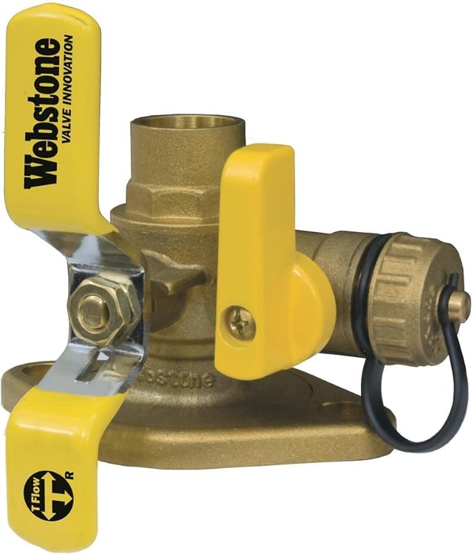 Webstone 3/4 Isolator w/ Rotating Flange & Multi-Function Drain 5141 ...