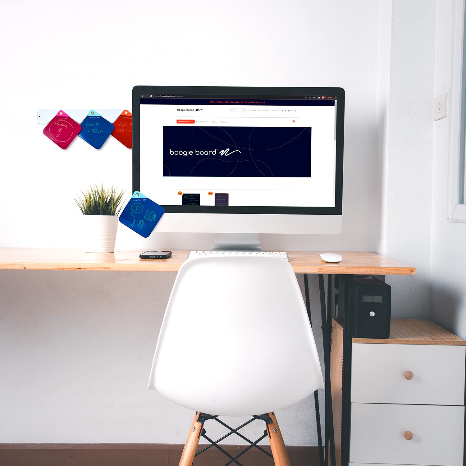 Mua Boogie Board VersaNotes Starter Pack, Reusable 3-Pack 4x4 Dry-Erase ...